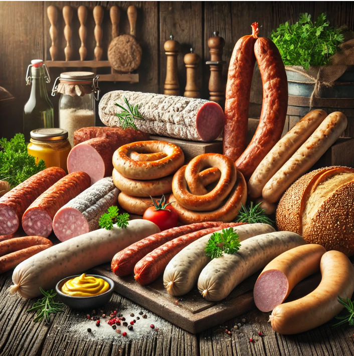 Noricum, Bavarian, and Hungarian Sausages: History and Contemporary ...