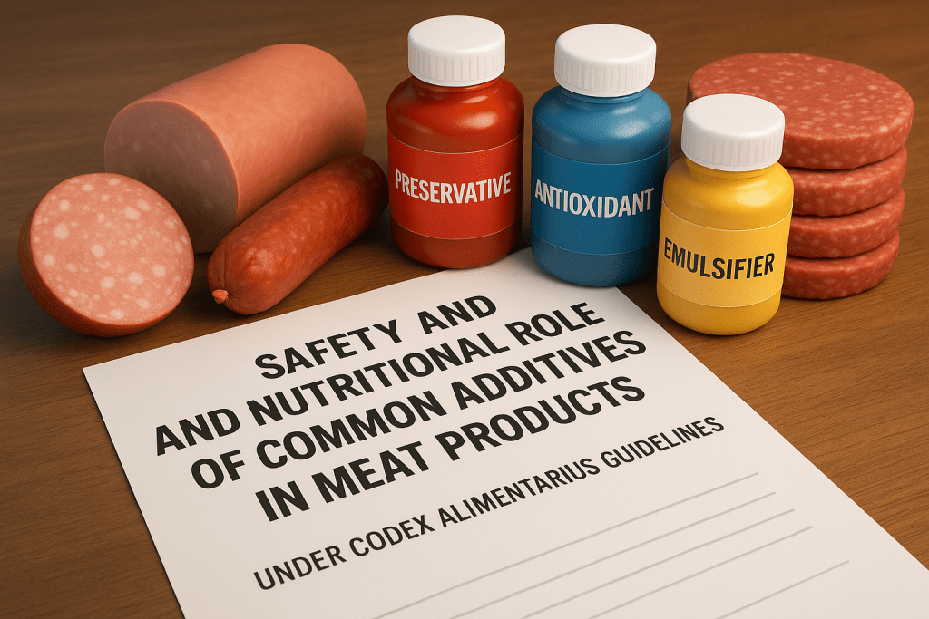 Safety and Nutritional Role of Common Additives in Meat Products Under ...