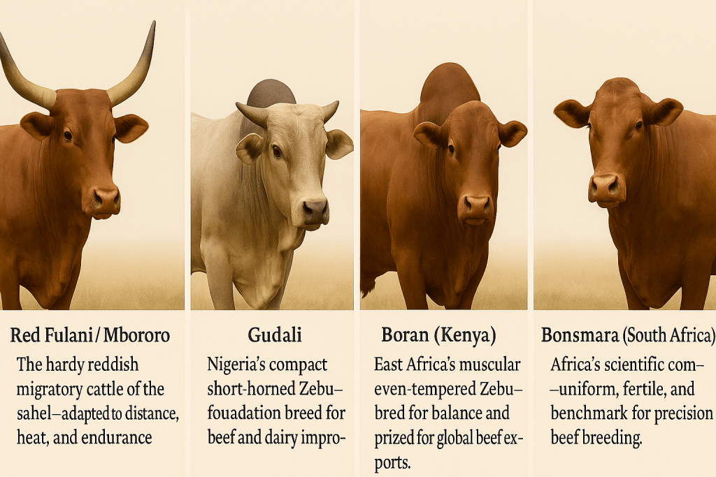 From the Bokolo and Gudali to the Bonsmara and Boran: Africa’s Cattle ...
